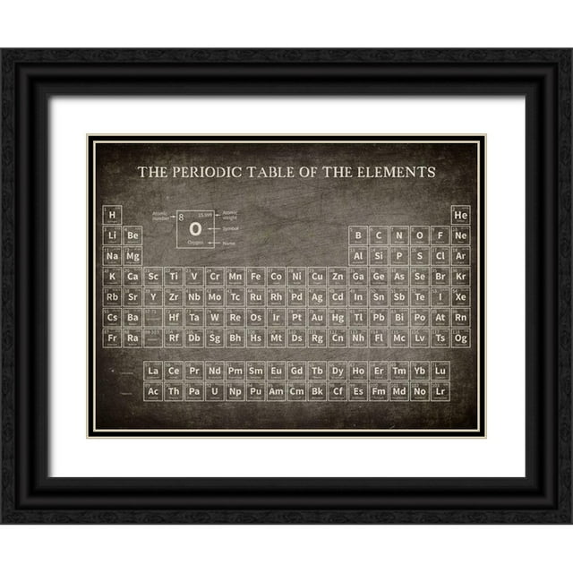 Allen, Kimberly 24x19 Black Ornate Wood Framed with Double Matting ...