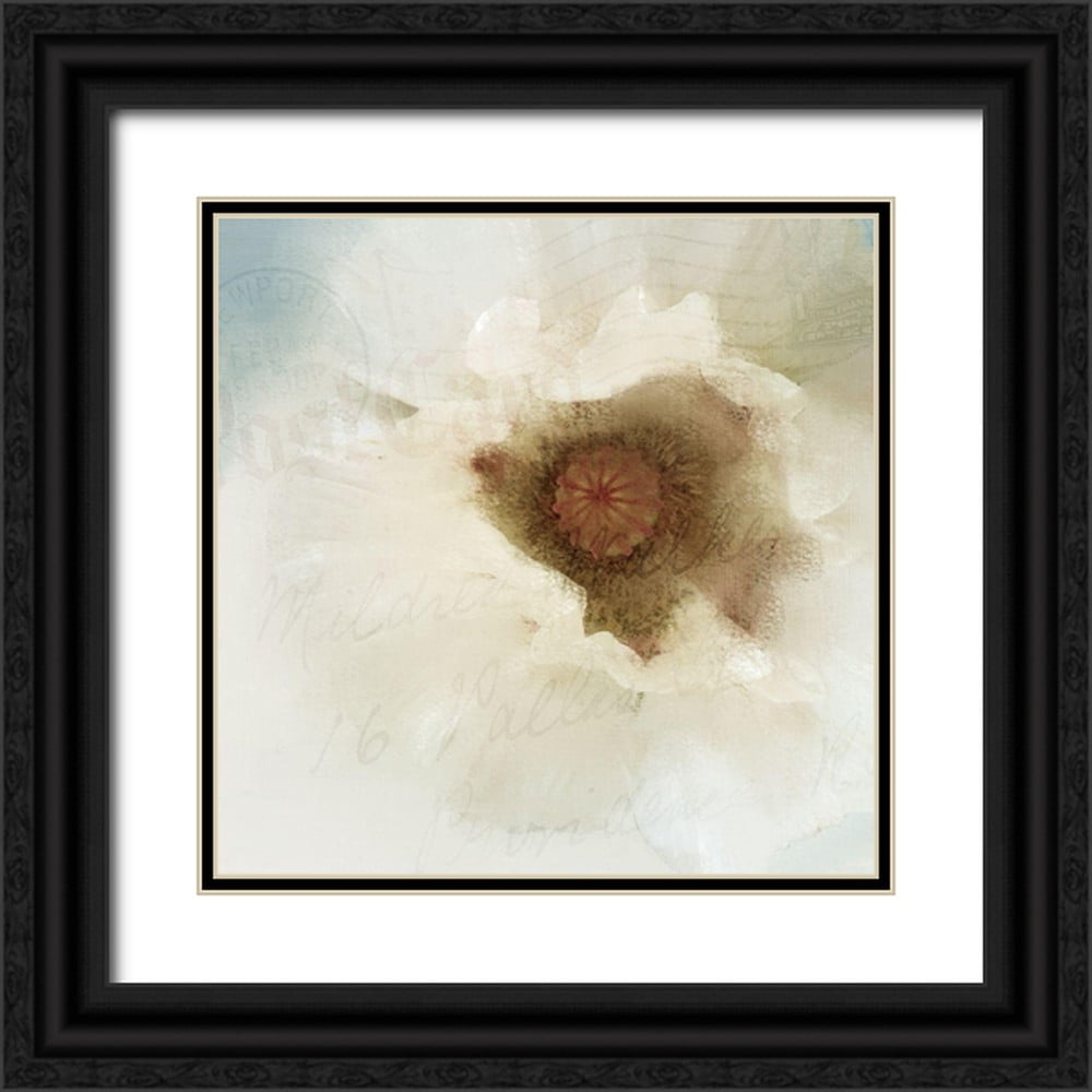 Allen, Kimberly 26x26 Black Ornate Wood Framed with Double Matting Museum Art Print Titled ...