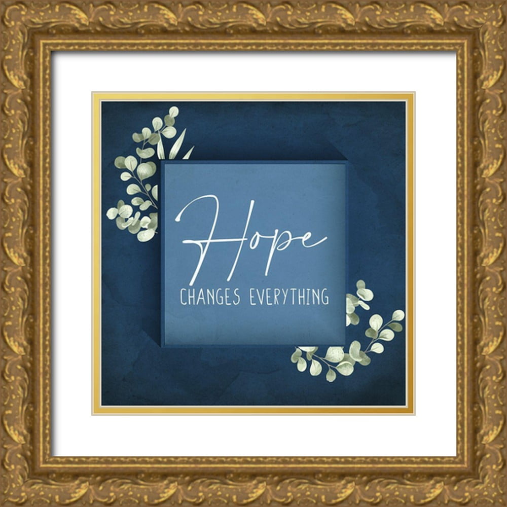 Allen, Kimberly 26x26 Gold Ornate Wood Framed with Double Matting Museum Art Print Titled - Hope ...
