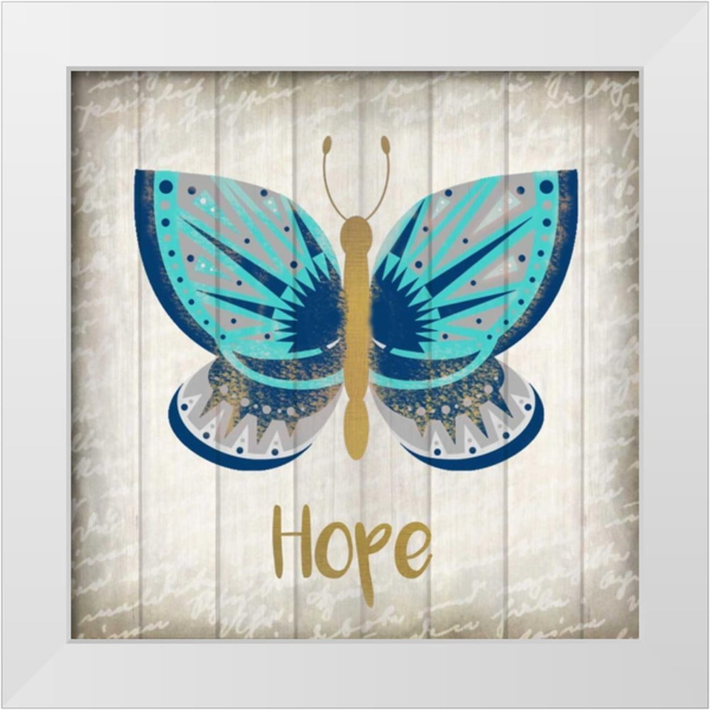 Allen, Kimberly 26x26 White Modern Wood Framed Museum Art Print Titled ...