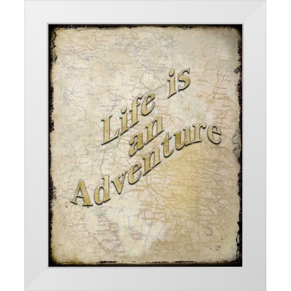 Allen, Kimberly 26x32 White Modern Wood Framed Museum Art Print Titled ...