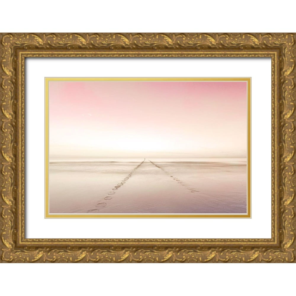 Allen, Kimberly 32x23 Gold Ornate Wood Framed with Double Matting ...
