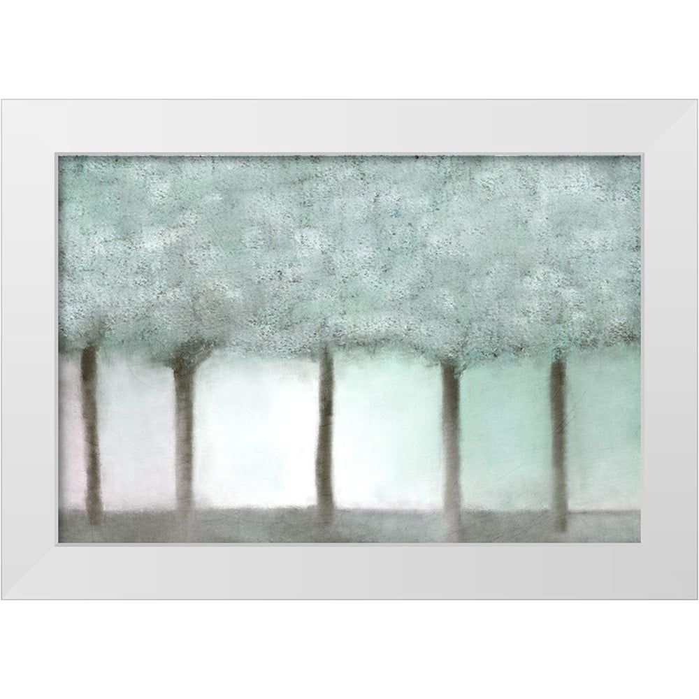 Allen, Kimberly 32x23 White Modern Wood Framed Museum Art Print Titled ...