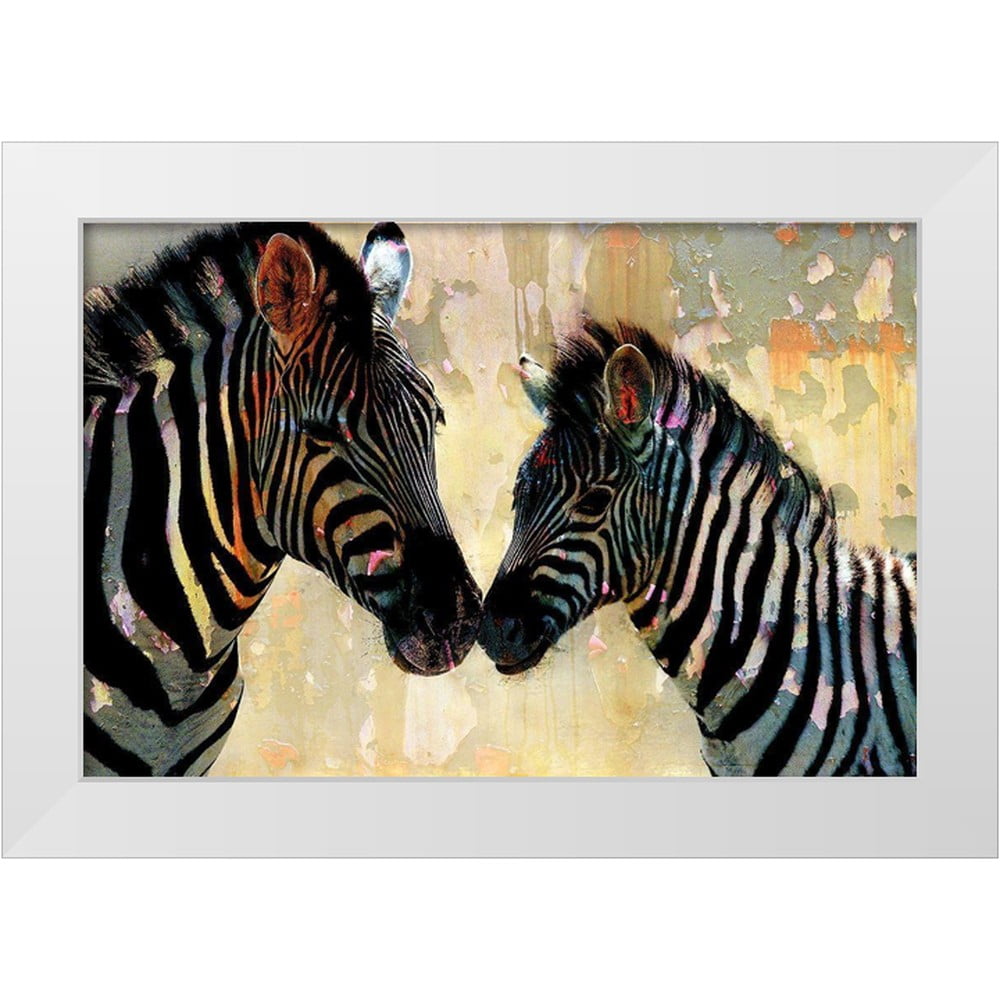 Allen, Kimberly 32x23 White Modern Wood Framed Museum Art Print Titled ...