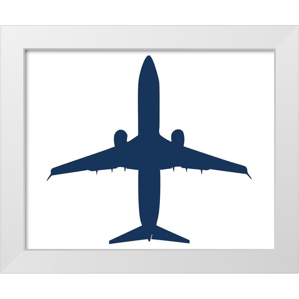 Allen, Kimberly 32x26 White Modern Wood Framed Museum Art Print Titled ...