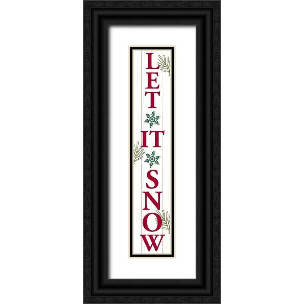 Allen, Kimberly 8x24 Black Ornate Wood Framed with Double Matting ...