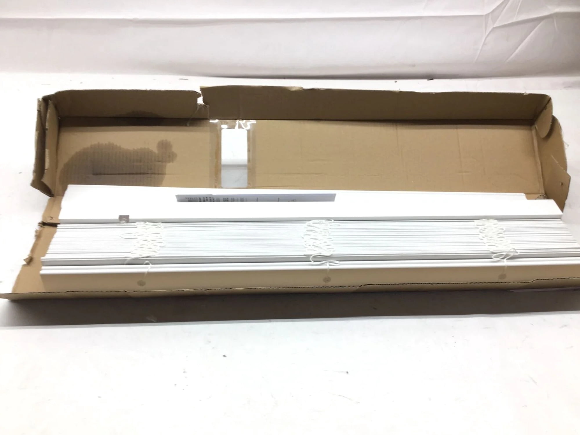 Allen + Roth Cordless Faux Wood 2-in Blind 34x64 - Walmart.com