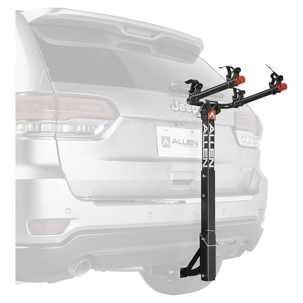Allen Sports Deluxe 2-Bicycle Hitch Mounted Bike Carrier, Model 522RR ...