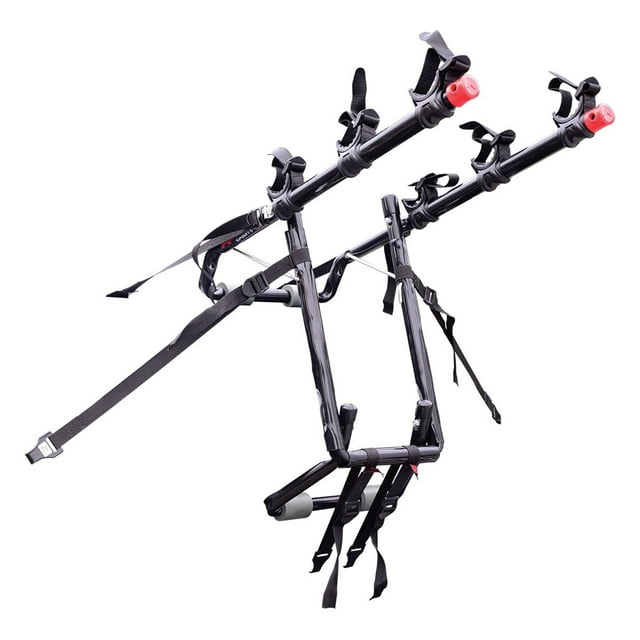 Allen Sports Deluxe 3-Bicycle Trunk Mounted Bike Rack Carrier, 103DN ...