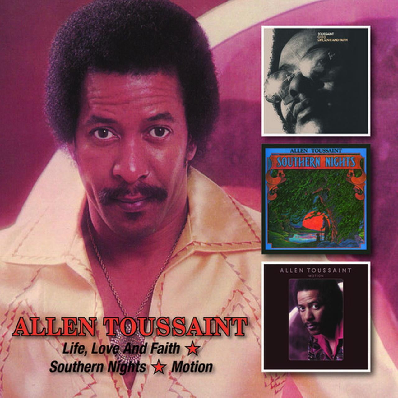 Allen Toussaint - Life Love & Faith /Southern Nights/Motion - Music ...