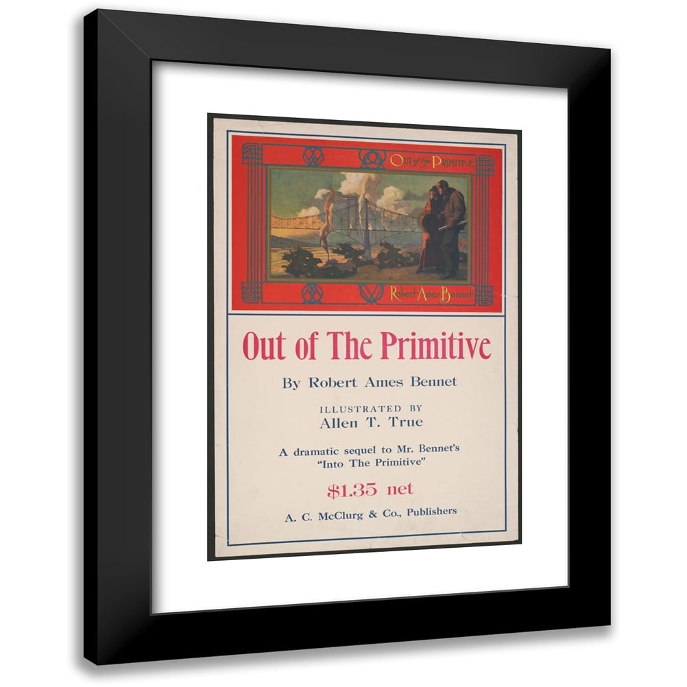 Allen Tupper True 11x14 Black Modern Framed Museum Art Print Titled ...