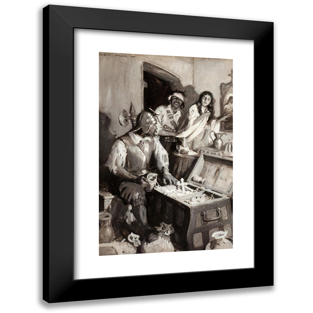 Allen Tupper True 11x14 Black Modern Framed Museum Art Print Titled ...