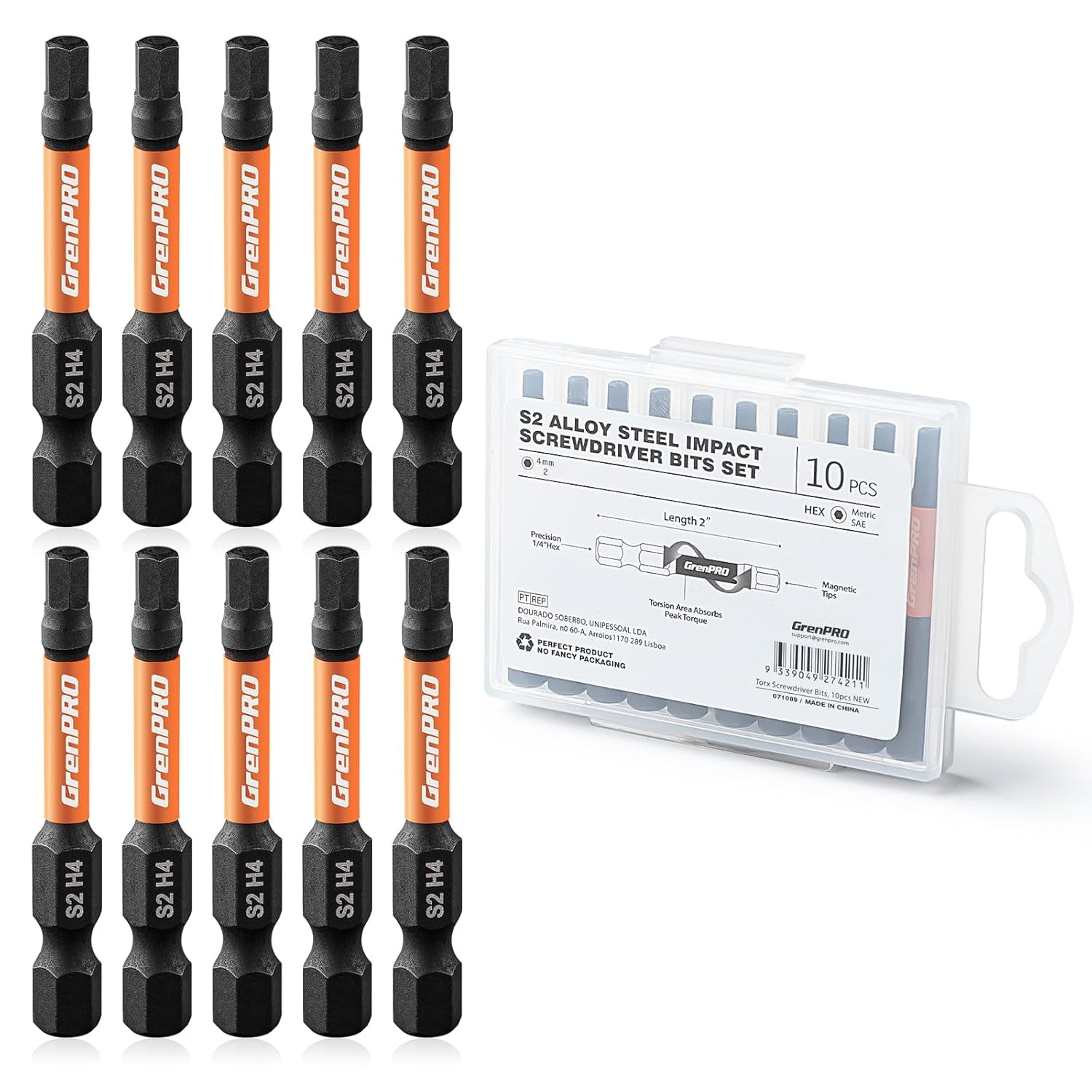 Allen Wrench Drill Bit SetImpact Hex Head Screwdriver Bit Set1/4\u201d ...