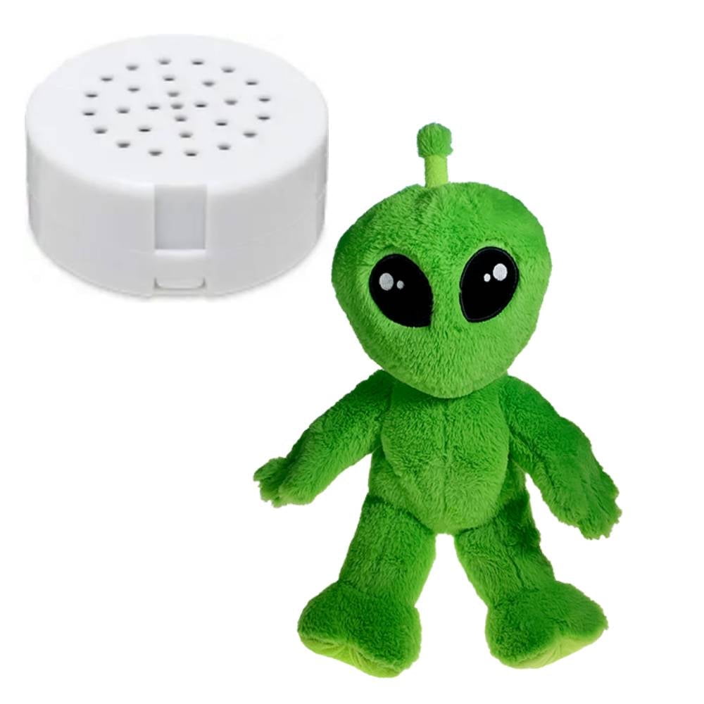 Allen the Alien 16 inch with Recorder – Interactive Plush Toy for ...