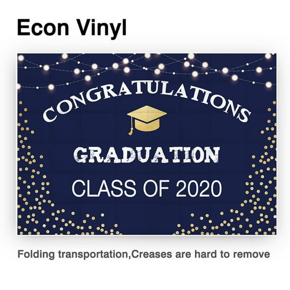 Allenjoy 2024 Graduation Photocall Glitter Gold Black Backdrop Balloon ...