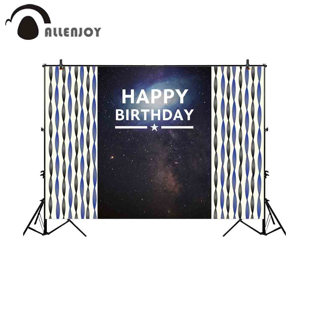 Allenjoy Backdrop for Photographic Studio Starry Sky Birthday Party ...
