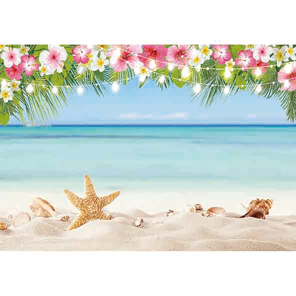 Allenjoy Background For The Aquarium Beach Ocean Seaside Island Vinyl ...