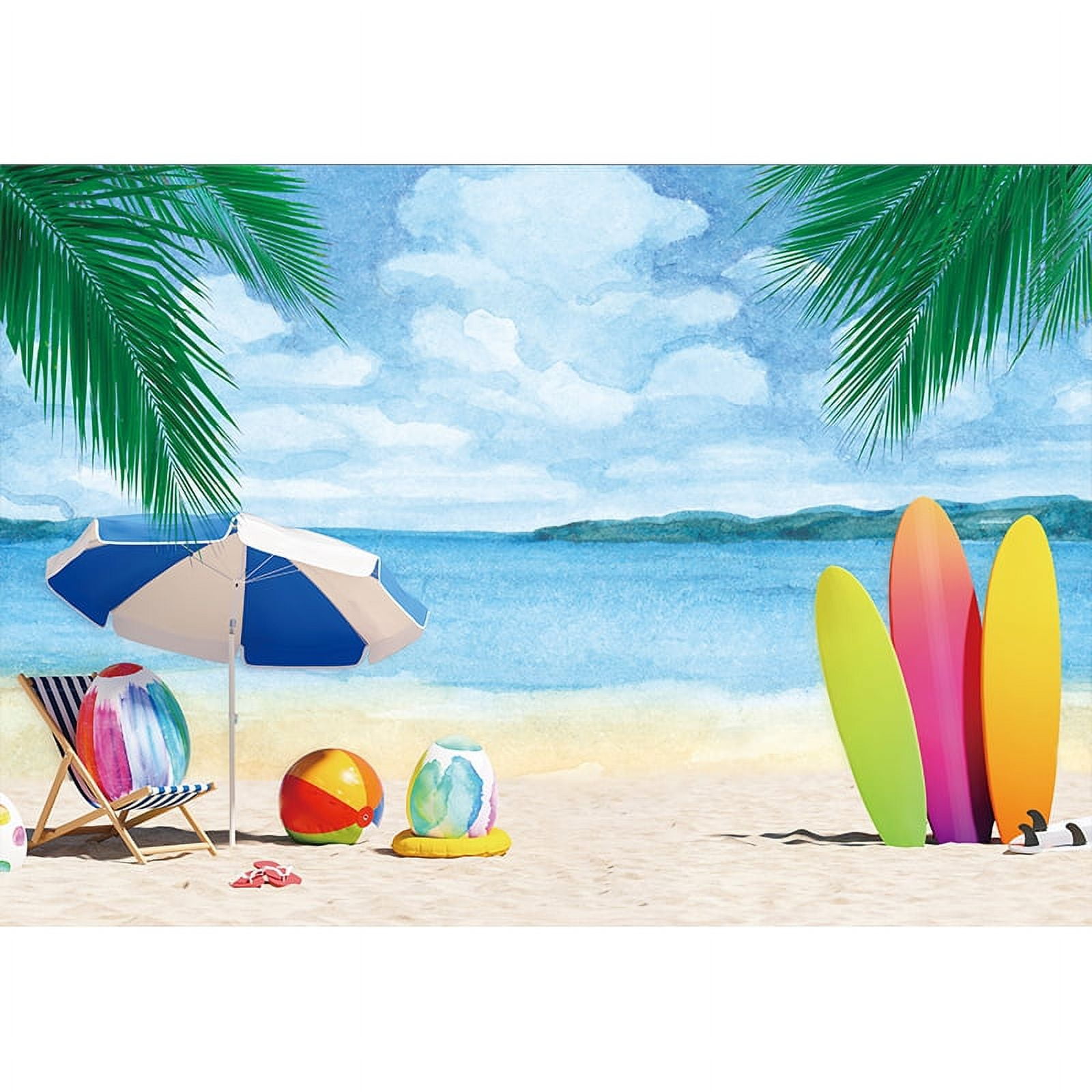 Allenjoy Background For The Aquarium Beach Ocean Seaside Island Vinyl ...