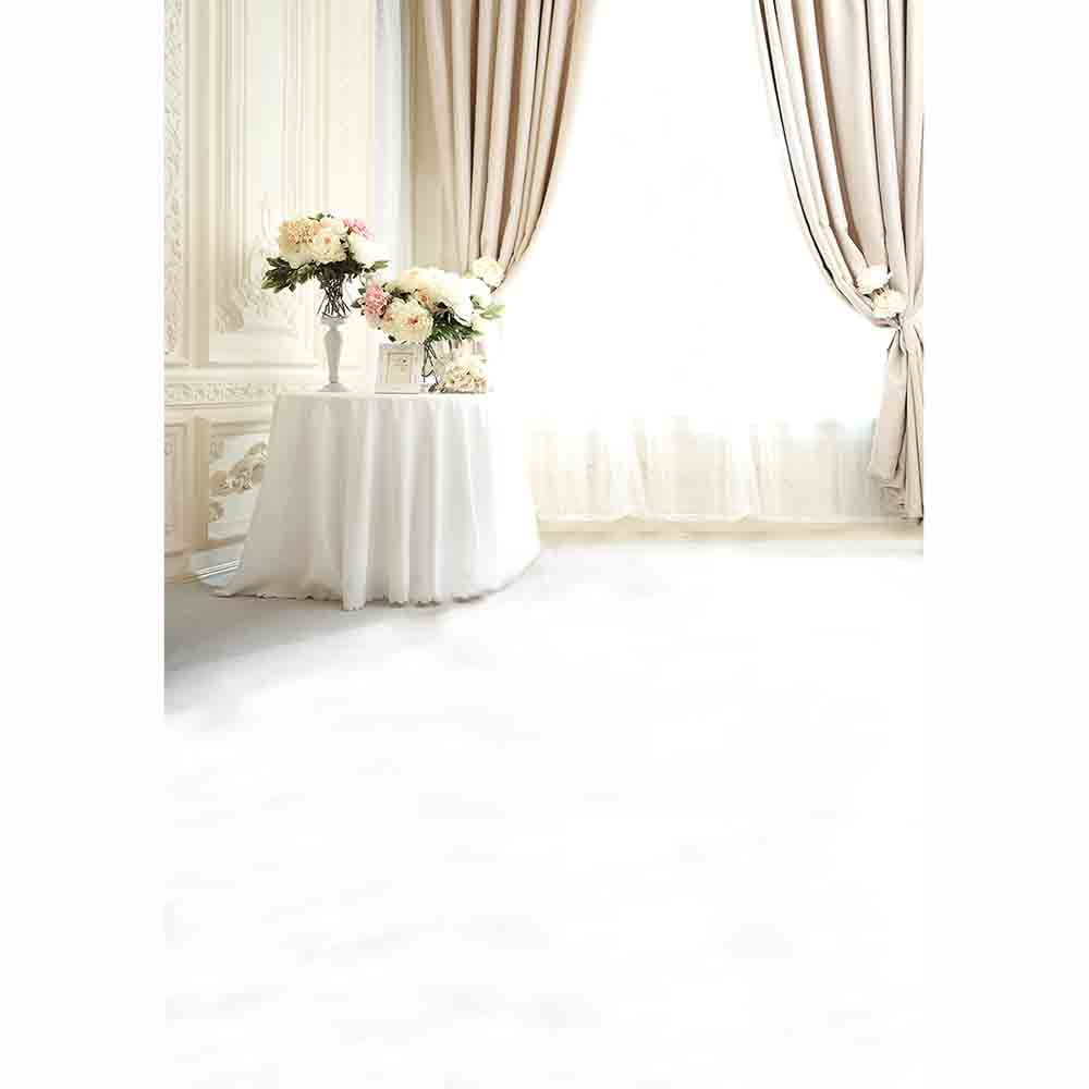 Allenjoy Backgrounds For Photography Studio Interior Window Curtain ...