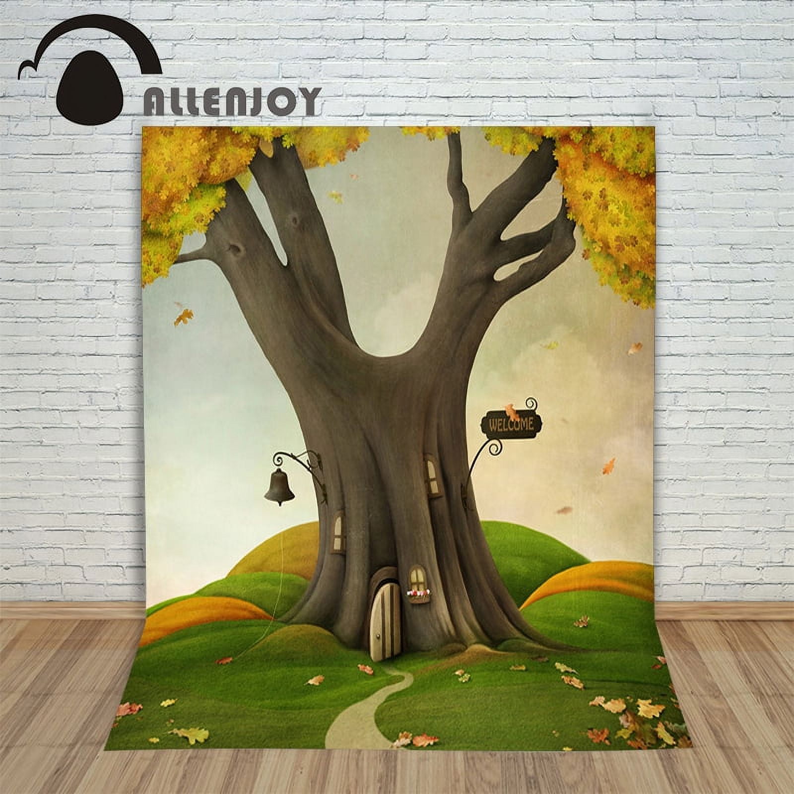 Allenjoy Backgrounds filming Treehouse cartoon meadow autumn ...