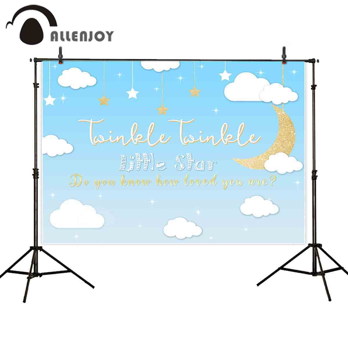 Allenjoy Birthday photography backdrop twinkle little star background ...