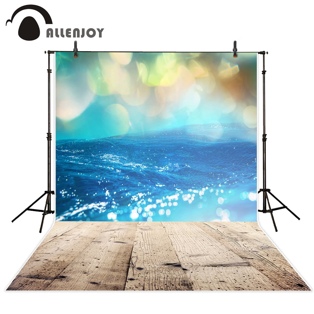 Allenjoy Blue sky backgrounds for photo studio kids ocean sparkling ...