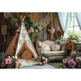 Allenjoy Boho Tent Tea Time Backdrop - Walmart.com