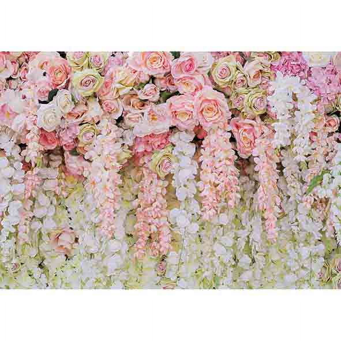 Allenjoy Bridal Shower Photo Booth Backdrop Custom Wedding Flower Wall ...