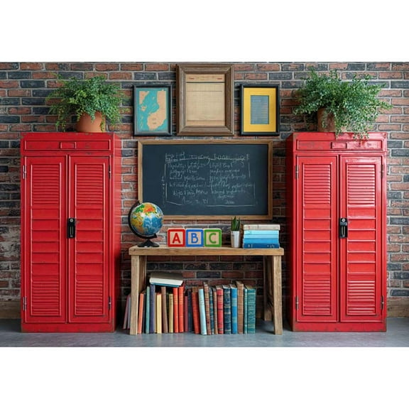 White Brick Wall Backdrop School Backdrop Term Begins Background ...
