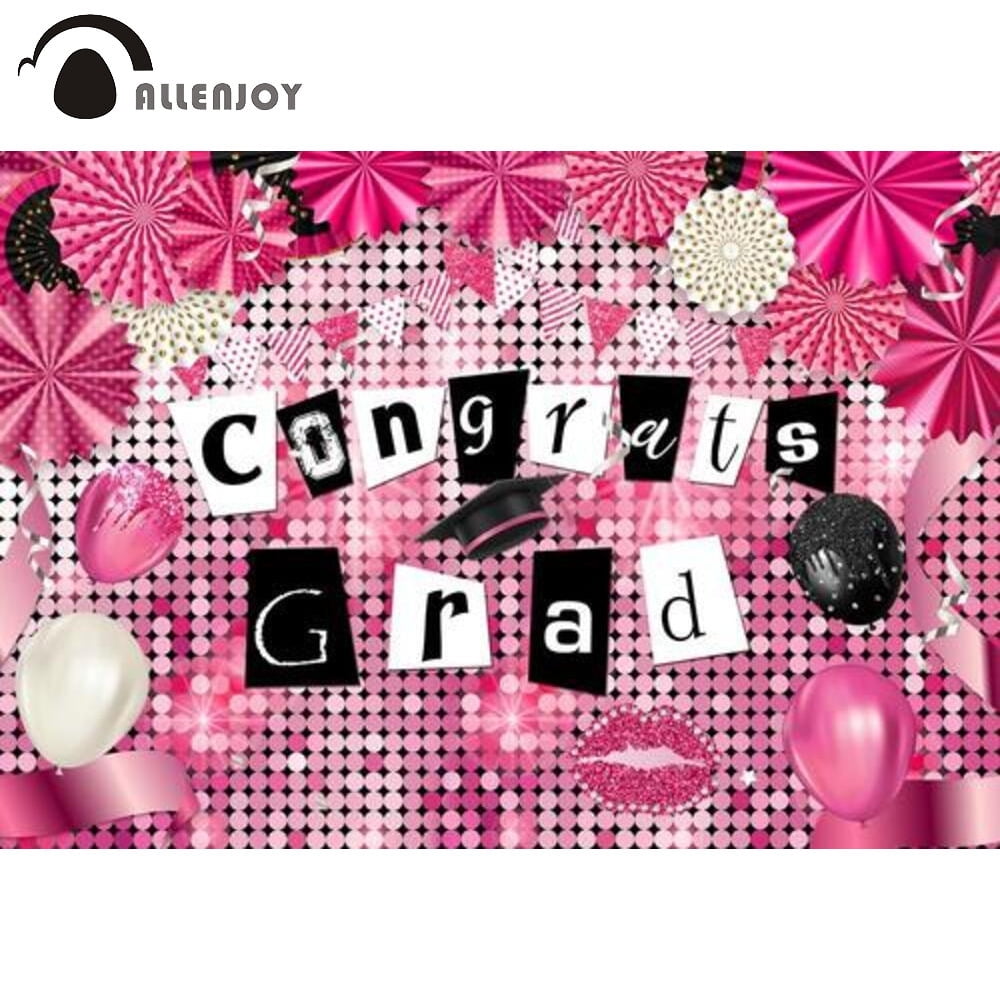 Allenjoy Congrats Grad Prom Party Background Class of 2024 Graduation ...