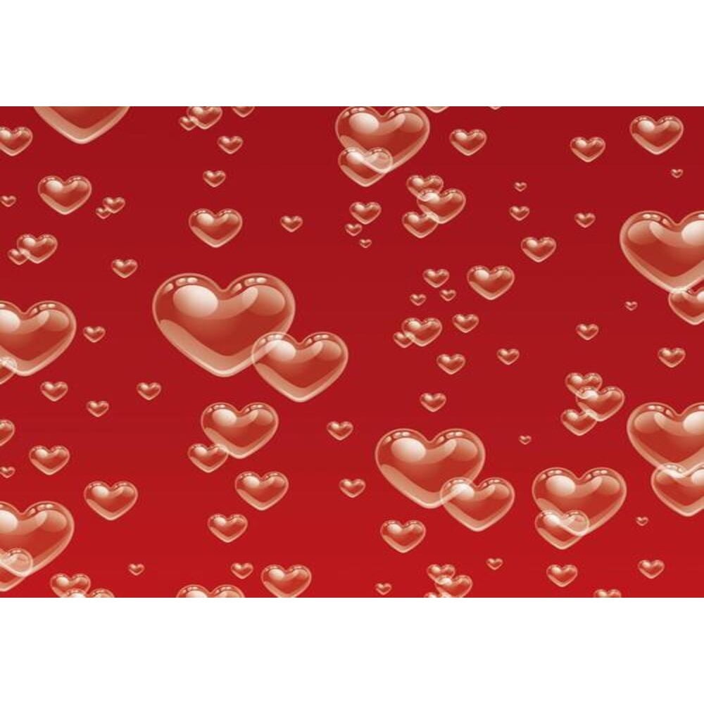 Allenjoy Early 2000s Blue Heart Photography Background Kid Portrait ...