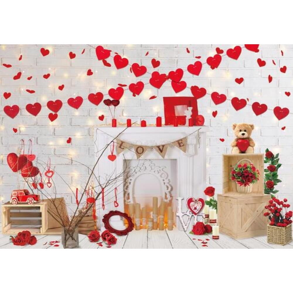 Allenjoy February 14th Background Photography Valentine day Hearts Love ...