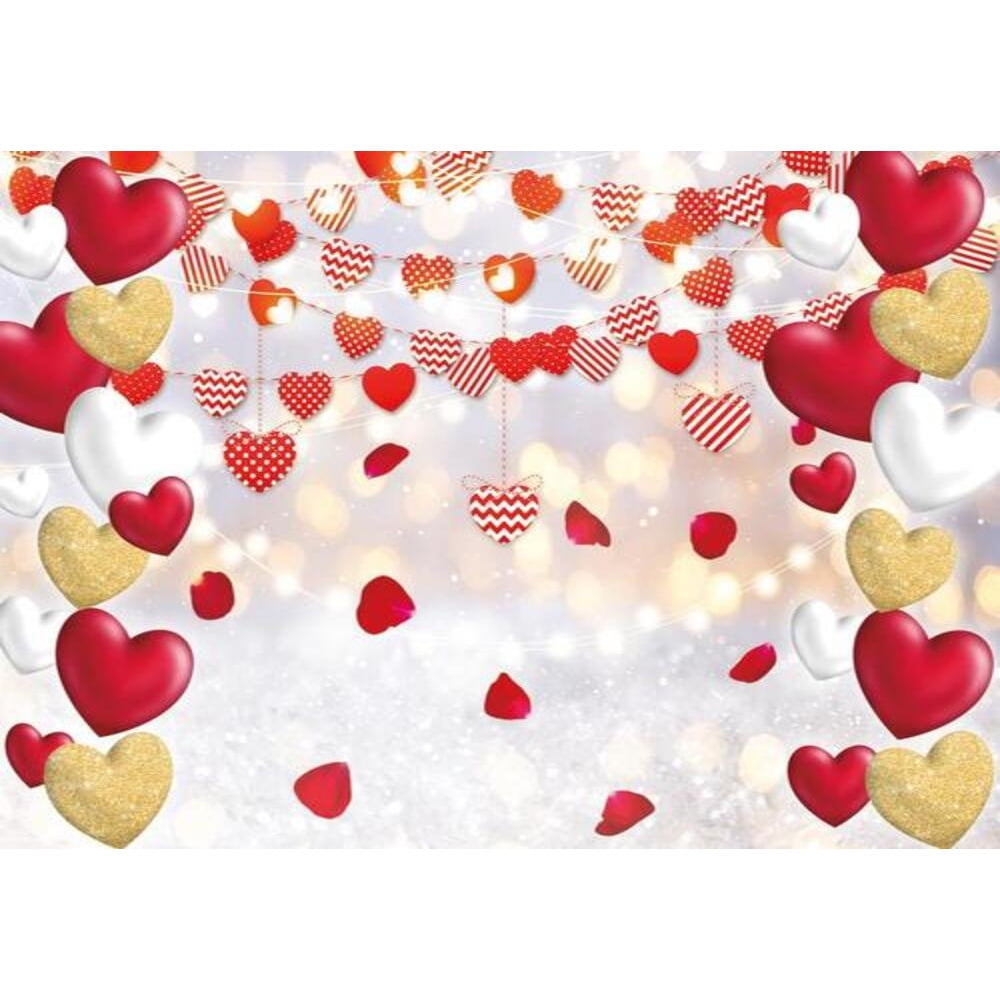Allenjoy February 14th Background Photography Valentine day Hearts Love ...