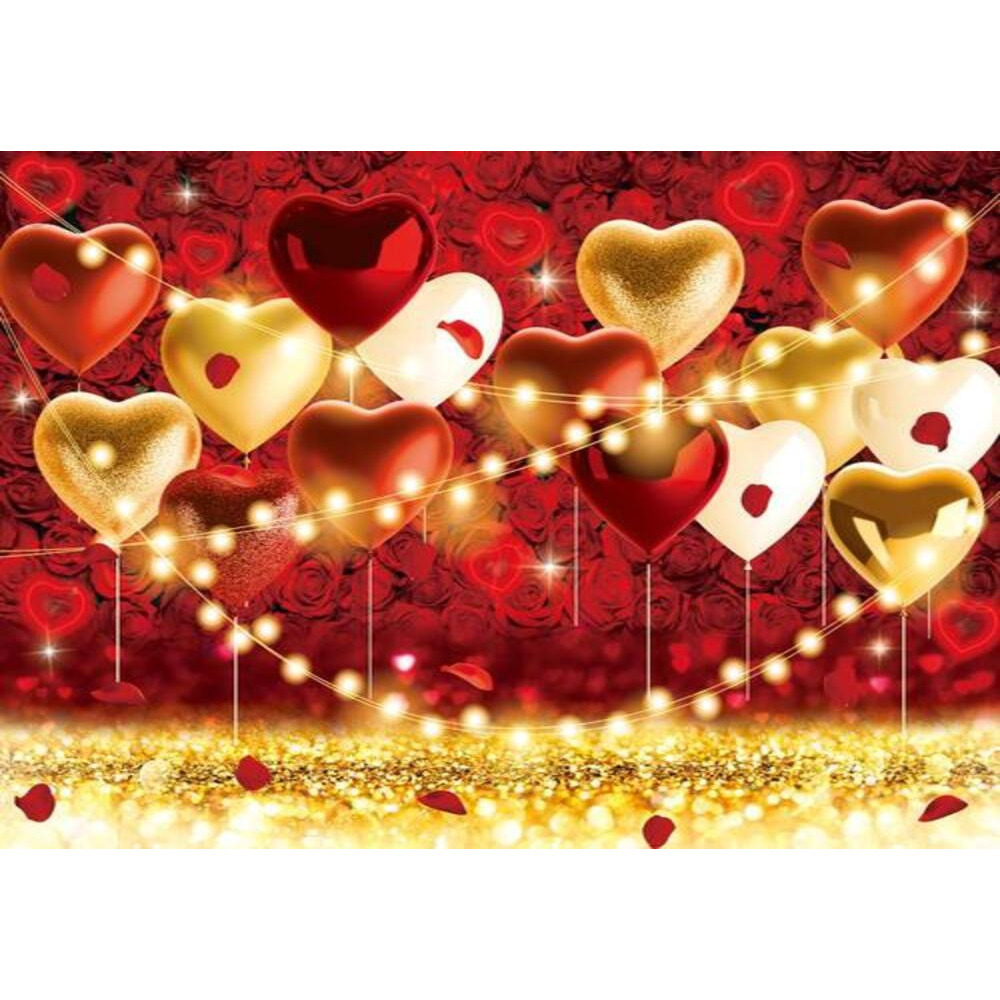 Allenjoy February 14th Background Photography Valentine day Hearts Love ...