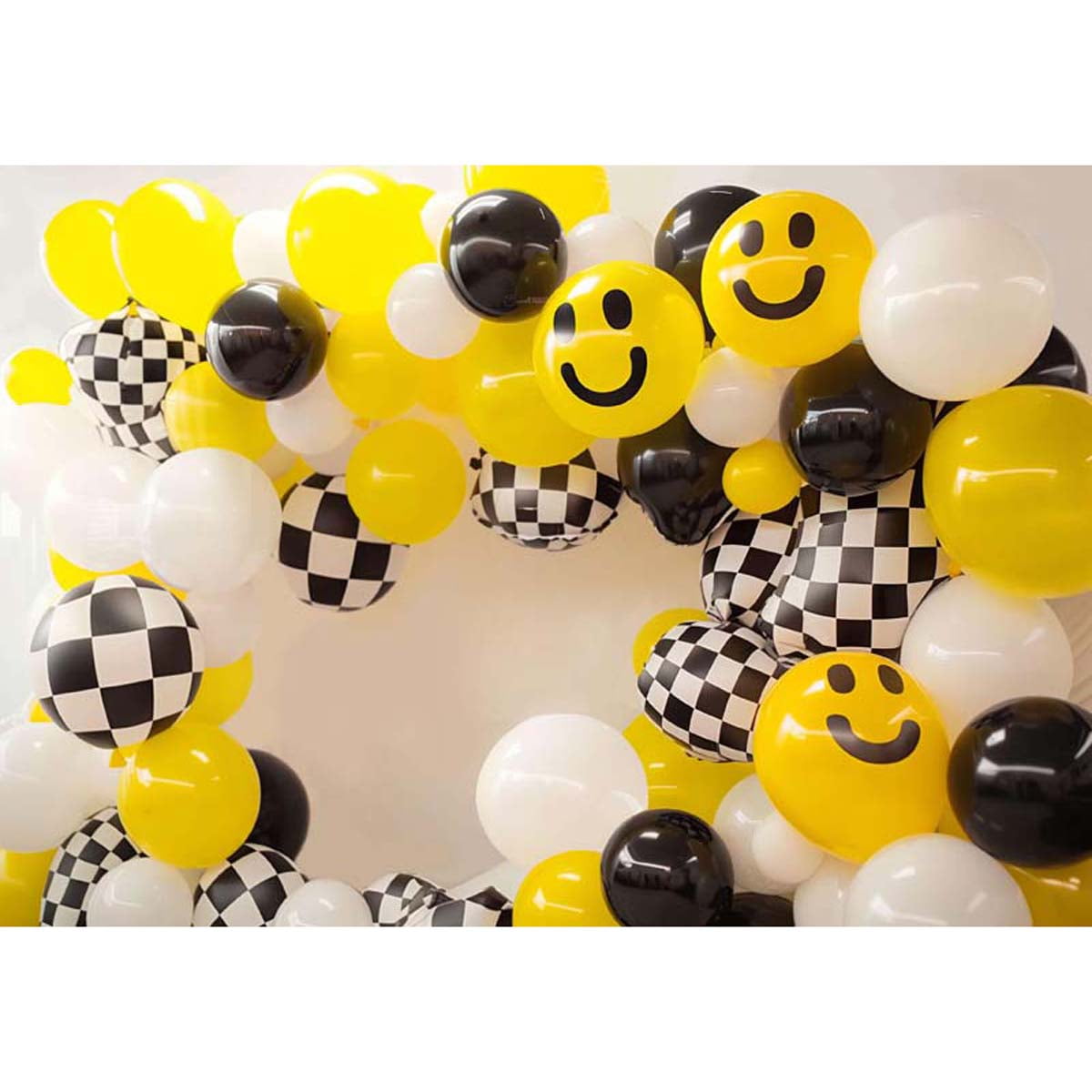 Allenjoy Happy Face Balloons Kids Backdrop - Walmart.com