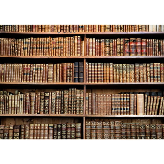 Allenjoy Old Libraries Vintage Background For Photography Books ...