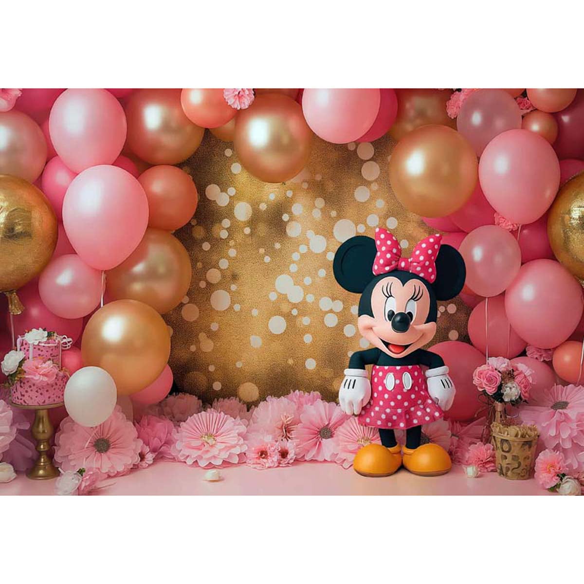 Allenjoy Pink Balloon Mouse Backdrop - Walmart.com