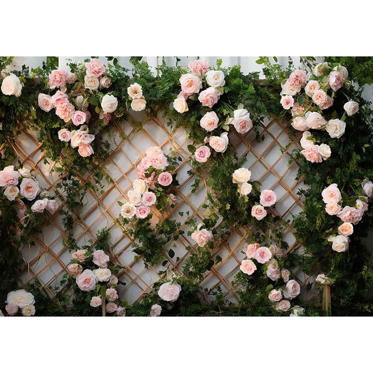 Allenjoy Pink Flowers Wall Peonies Backdrop - Walmart.com