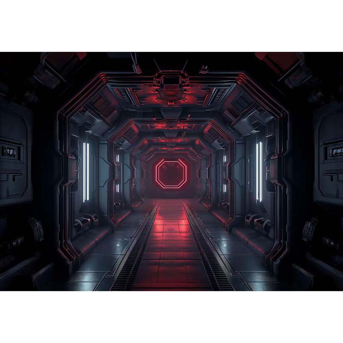 Allenjoy Sense of Technology Corridor Backdrop - Walmart.com