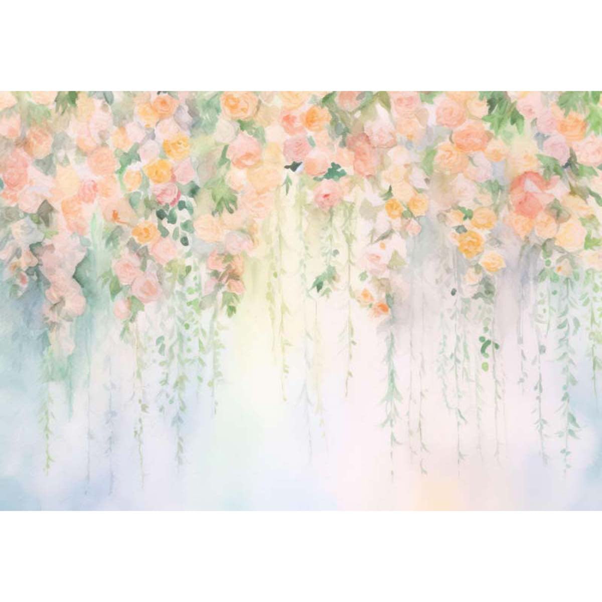 Allenjoy Spring Flower Painting Backdrop - Walmart.com