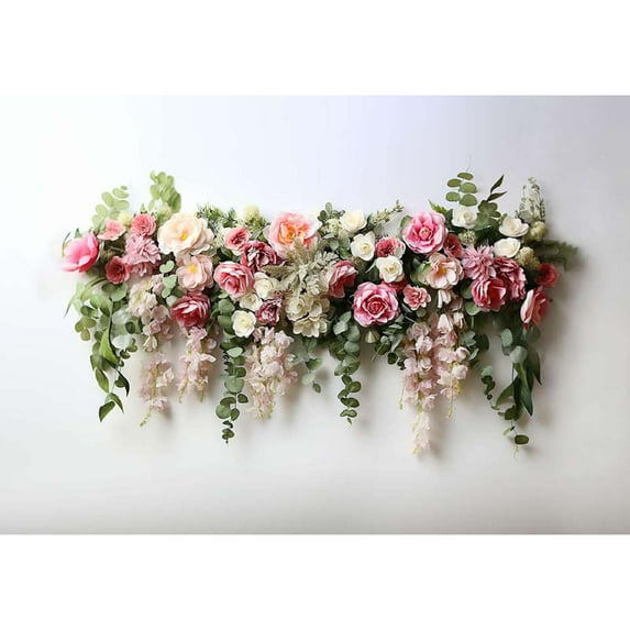 Allenjoy Spring Flowers Garland Backdrop - Walmart.com