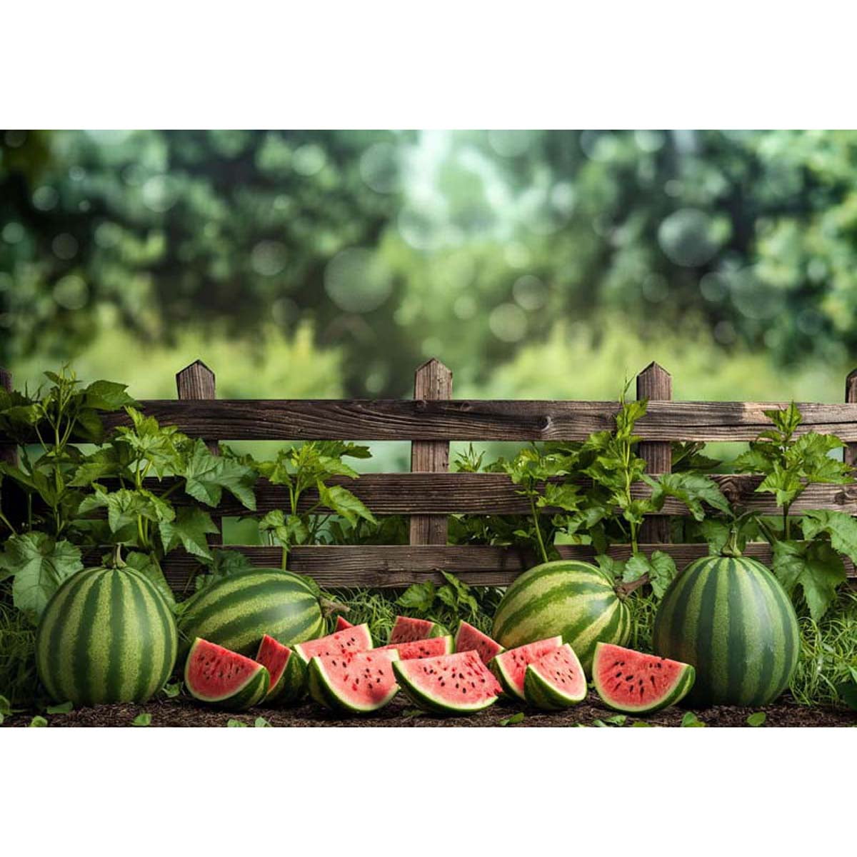 Allenjoy Summer Watermelon Backdrop - Walmart.com