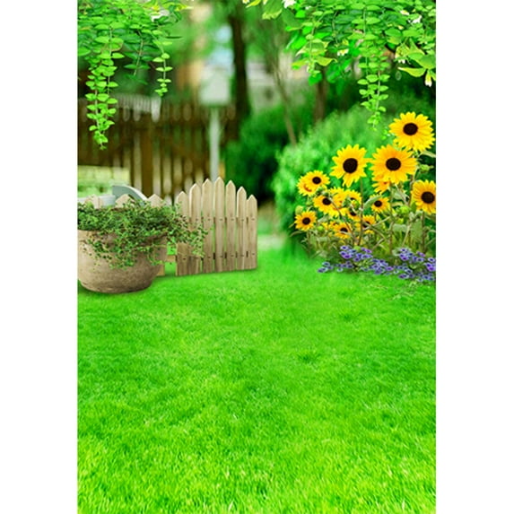 Allenjoy Sunflower Backdrop Newborn Child Birthday Baby Shower Summer ...