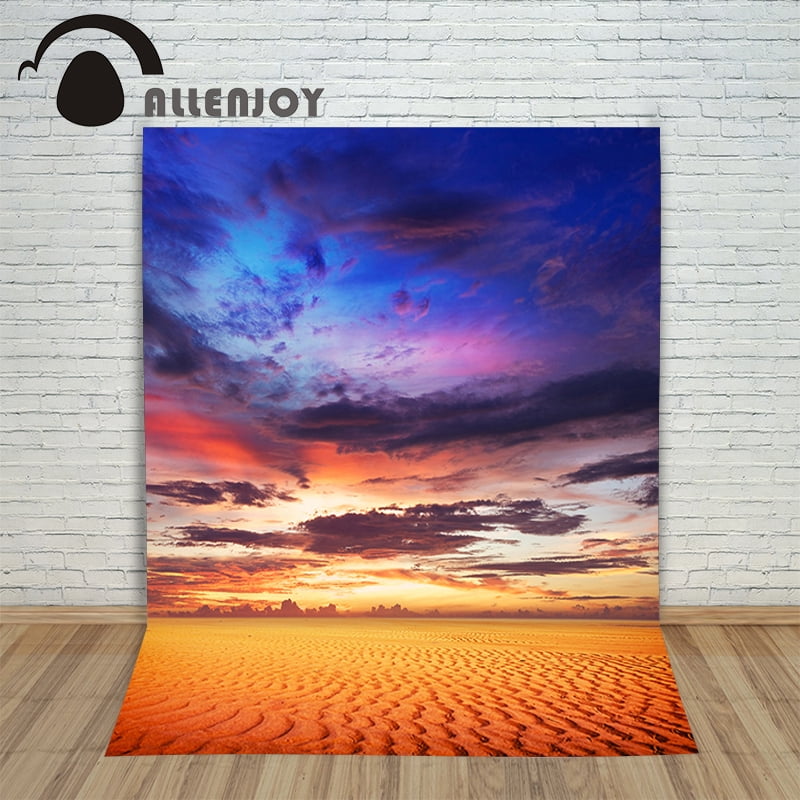 Allenjoy Vinyl photo studio Background Desert sky color landscape ...