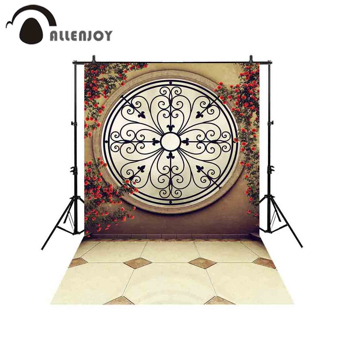 Allenjoy backdrop for photographic studio fantasy ornamented window ...