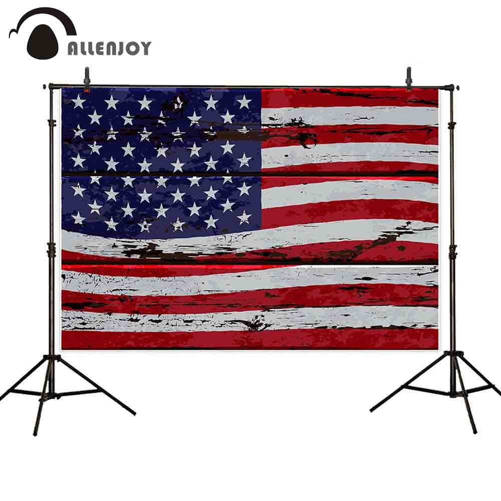 Allenjoy backdrop for photographic studio happy independence day retro ...