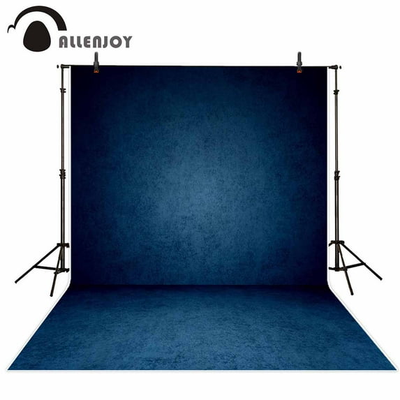 Allenjoy backdrop for photographic studio retro blue gradient glow ...