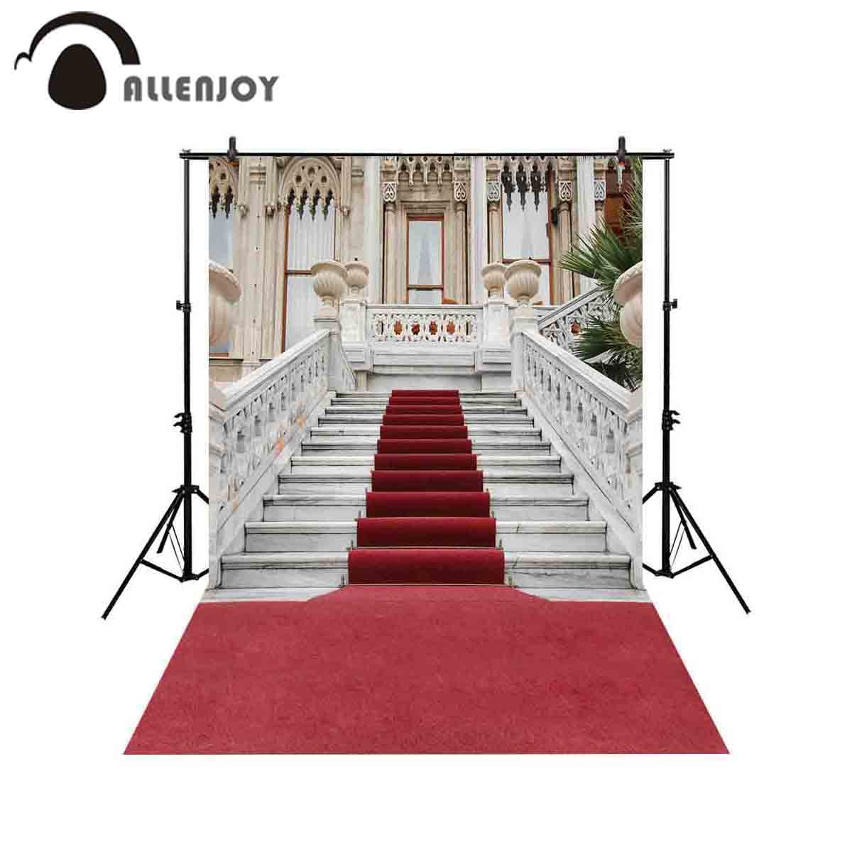 Allenjoy backdrop for photographic studio retro gorgeous red carpet ...