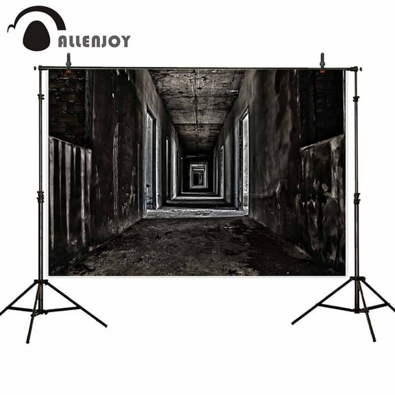 Allenjoy backdrop for photographic studio scary thrilling hallway ...