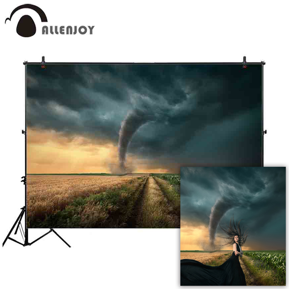 Allenjoy backdrop for photographic studio somber ominous tornado ...